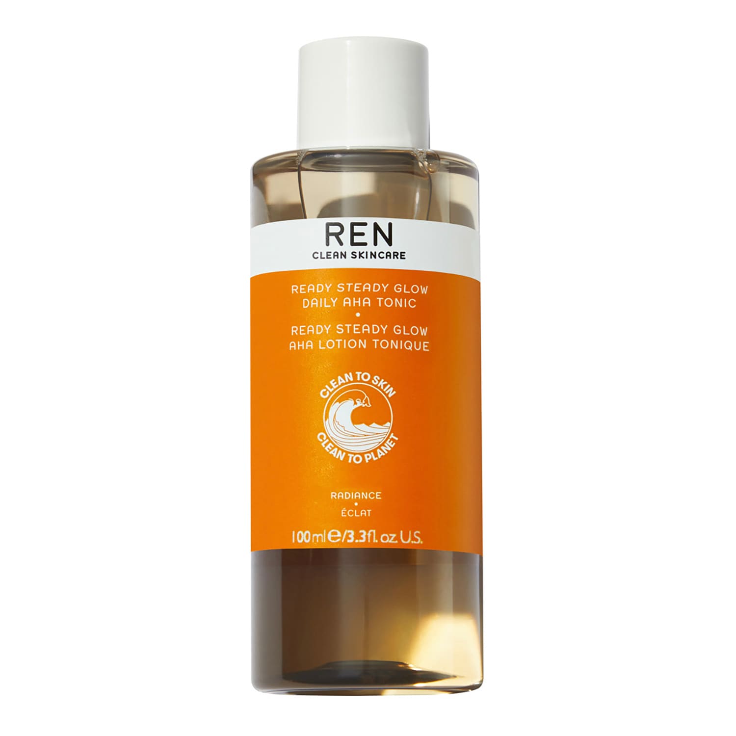 REN CLEAN SKINCARE - LOTION TONIQUE AHA READY STEADY GLOW – Aya Léya