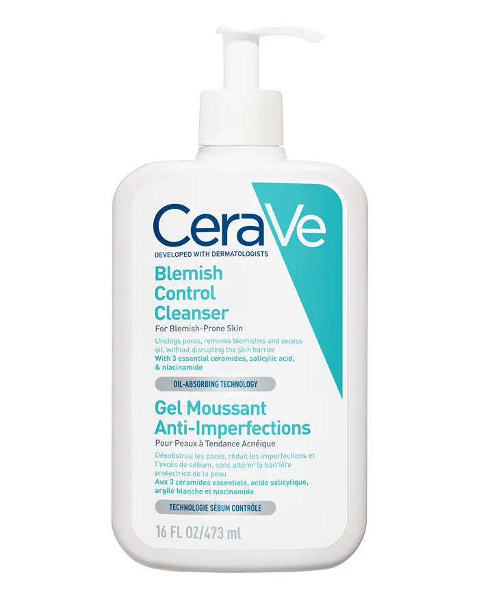 CERAVE - BLEMISH CONTROL CLEANSER (GEL MOUSSANT ANTI-IMPERFECTIONS ...
